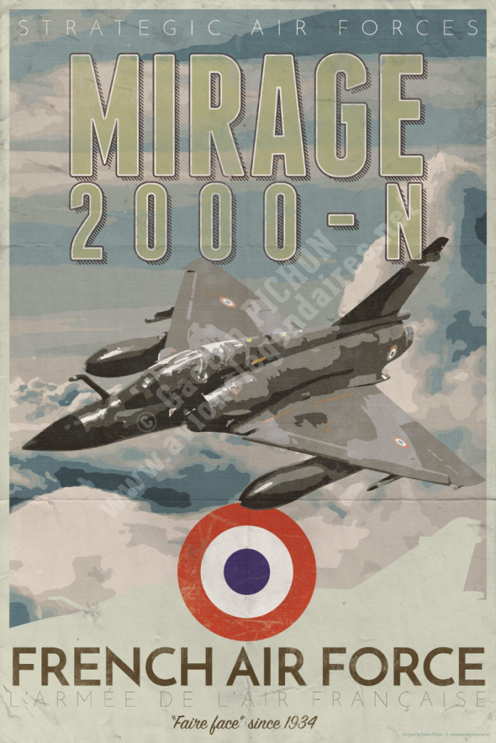 Poster "Mirage 2000-N - French Air Force" — Affiches et ...