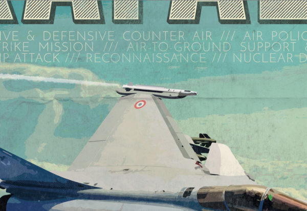 Poster "Rafale - French Air Force" — Affiches et ...