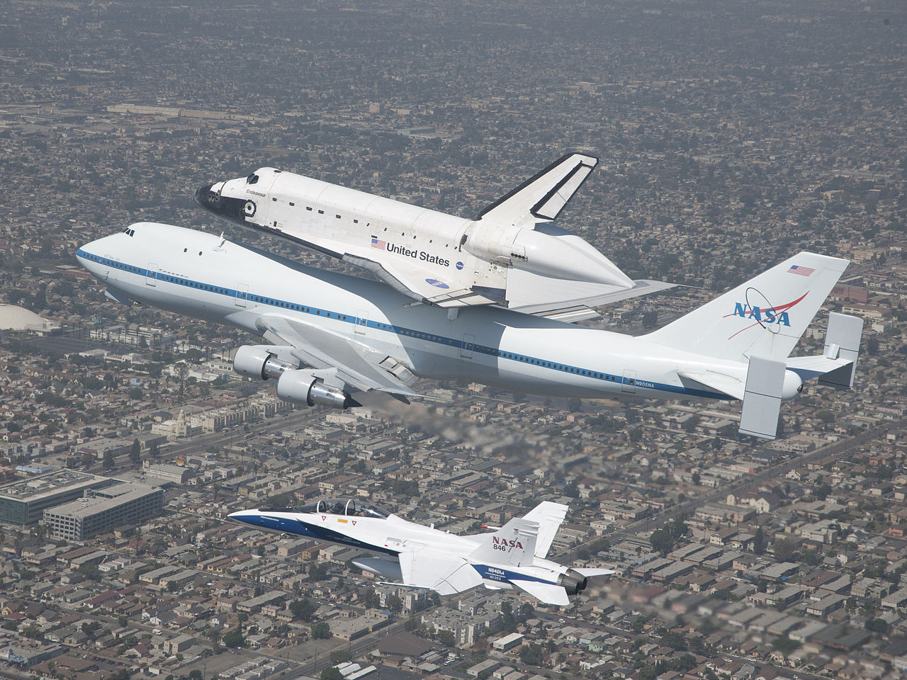 Shuttle Carrier Aircraft, la nounou de la navette spatiale américaine ...