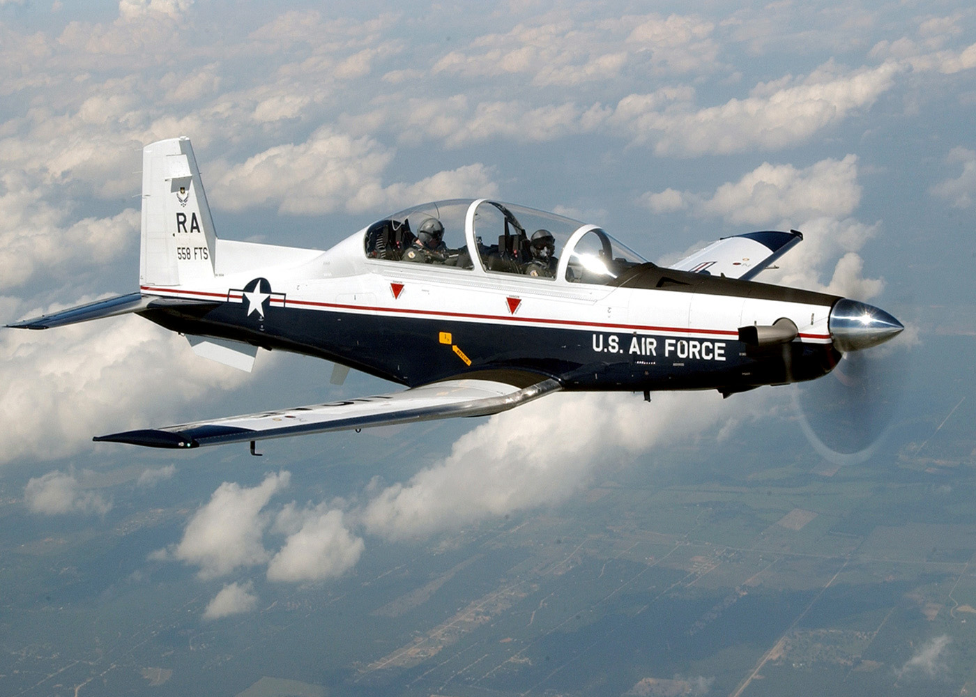 70ème anniversaire de l'US Air Force : le Beechcraft T-6 Texan II ...