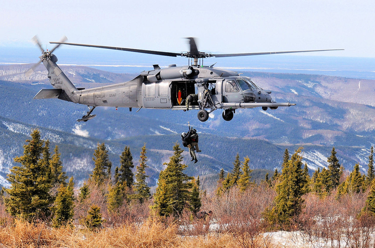 70ème anniversaire de l'US Air Force : le Sikorsky MH-60 Pave Hawk ...