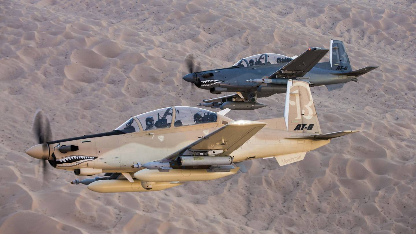 Super Tucano et Wolverine s'affrontent au Nouveau Mexique ...
