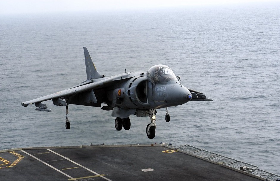 Des AV-8B Harrier II espagnols déployés dans le Golfe ...