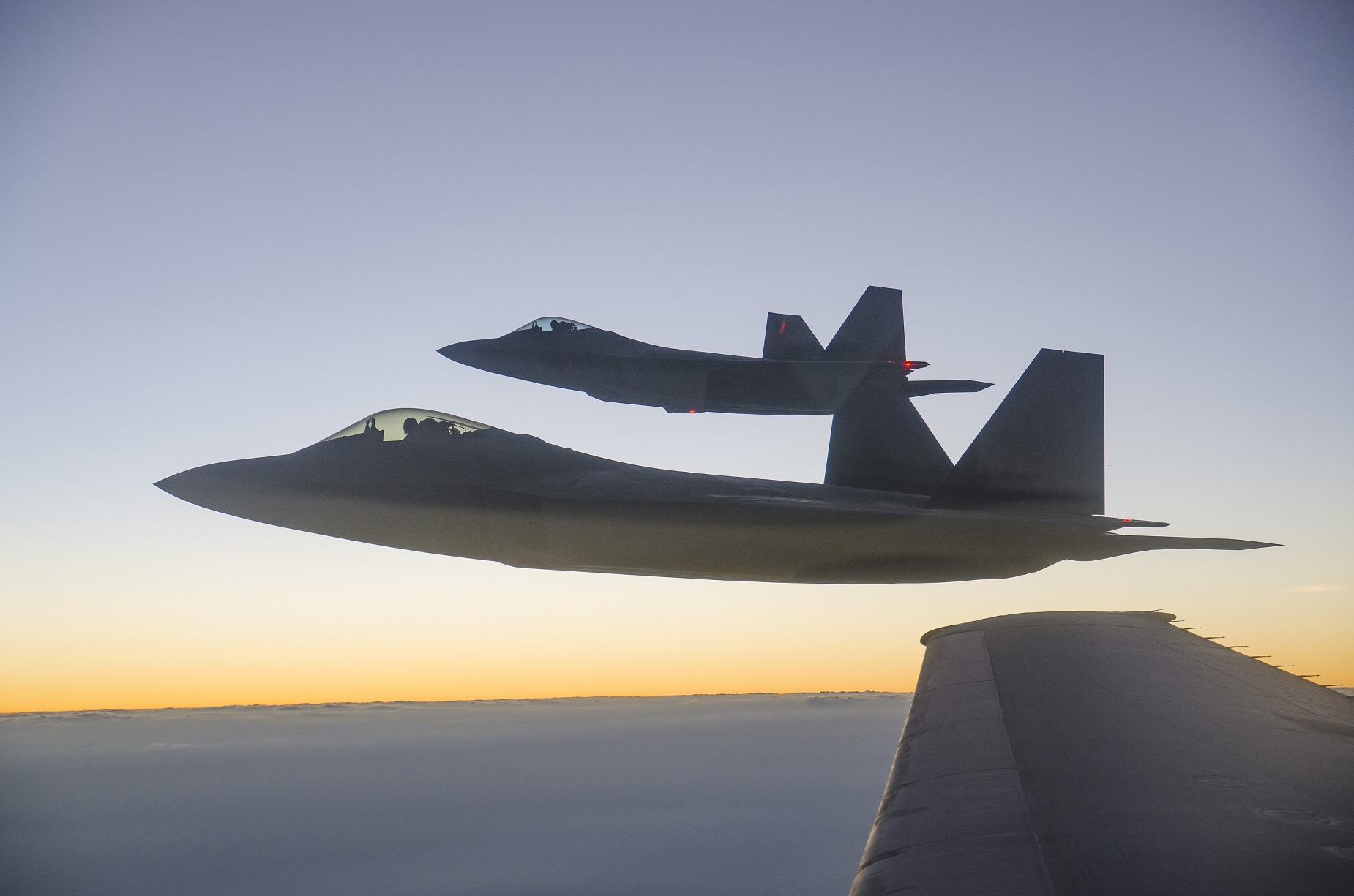 Démonstration de forces de l'aviation américaine en Alaska ...