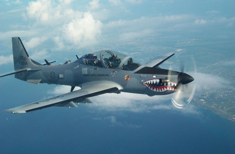 Le parc aérien de la Fuerza Aérea de República Dominicana en 2019 et en ...