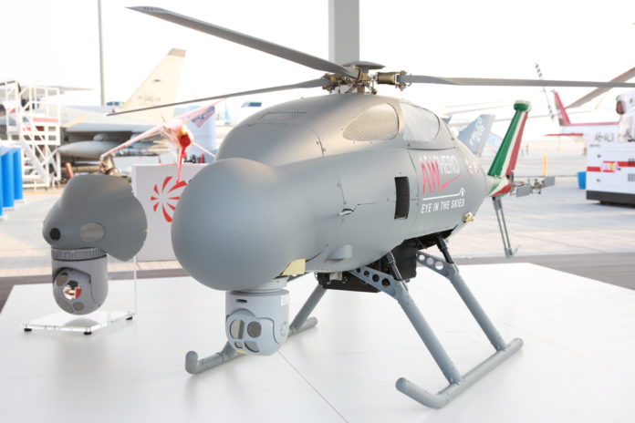 Le drone Leonardo AWHero en vedette au salon DSEI de Londres ...