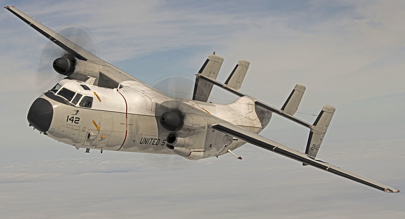 Le premier des derniers vols du Greyhound. — avionslegendaires.net