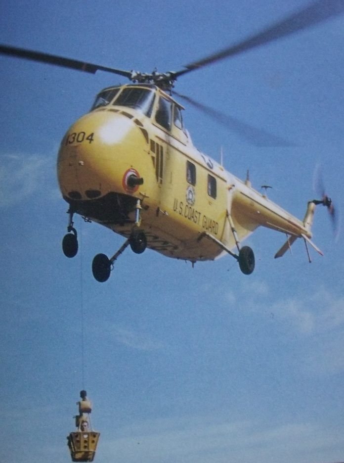 Quand l'US Coast Guard opérait des hélicoptères jaunes... citrons ...