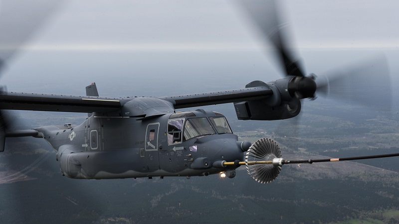 Forces Spéciales Et Cv 22b Osprey Déployés Par Les états Unis En