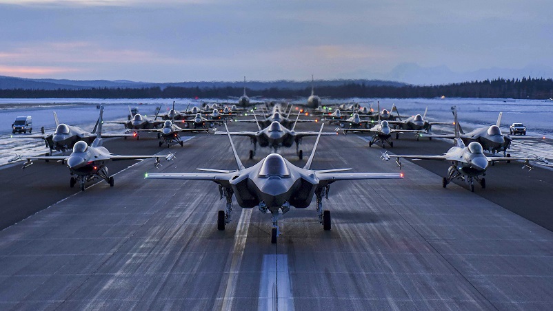 La marche des éléphants d'Alaska. — avionslegendaires.net