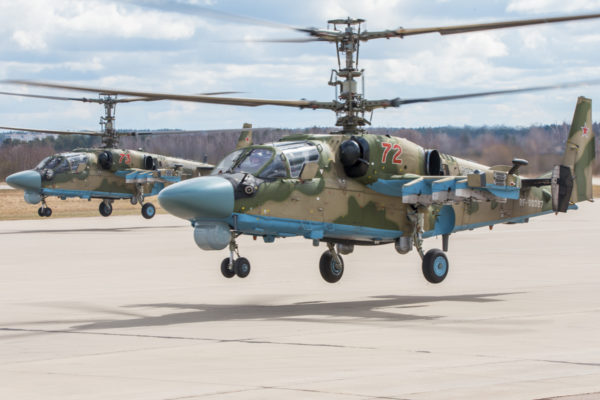 Kamov Ka-52 Alligator 'Hokum-B' — avionslegendaires.net