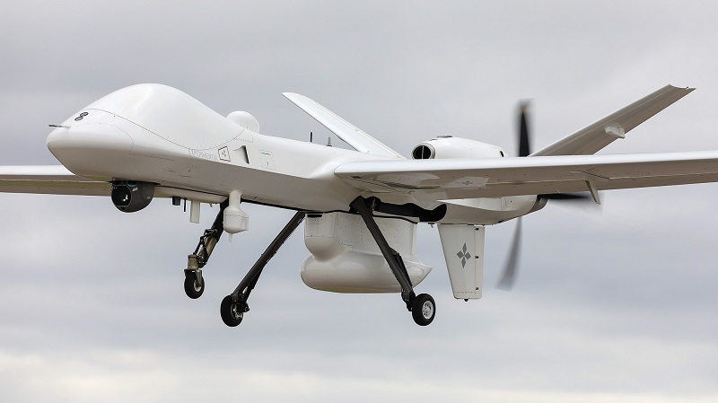 La base de RAF Waddington accueille un General Atomics Protector RG.1 ...