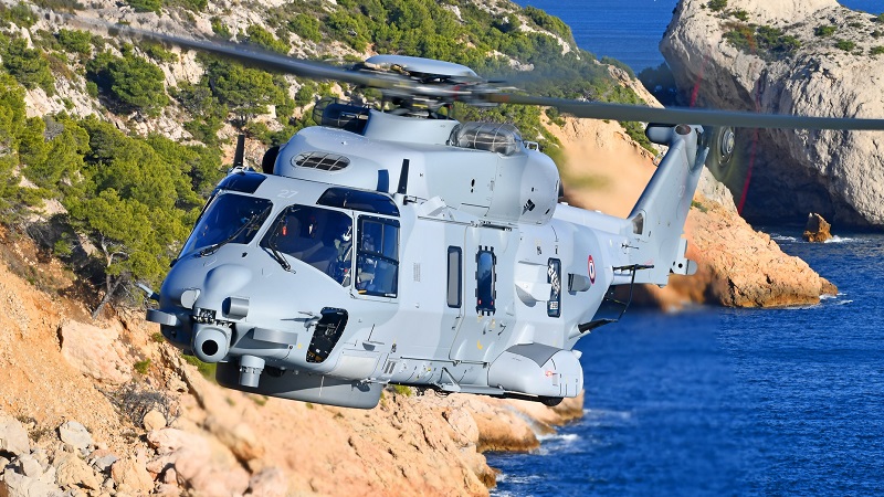La Marine Nationale prend livraison de son dernier NH-90 NFH Caïman ...