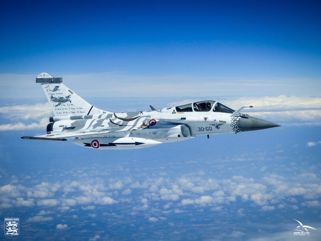 Le Dassault Aviation Rafale F3-R des 80 ans du Normandie-Niemen, le ...