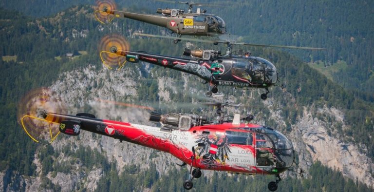 Air-Defense.net - Section actualité - Trio d’Alouette III dans leur ...