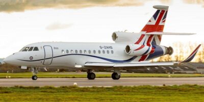 La Royal Air Force dévoile la livrée de ses Dassault Aviation Envoy IV ...
