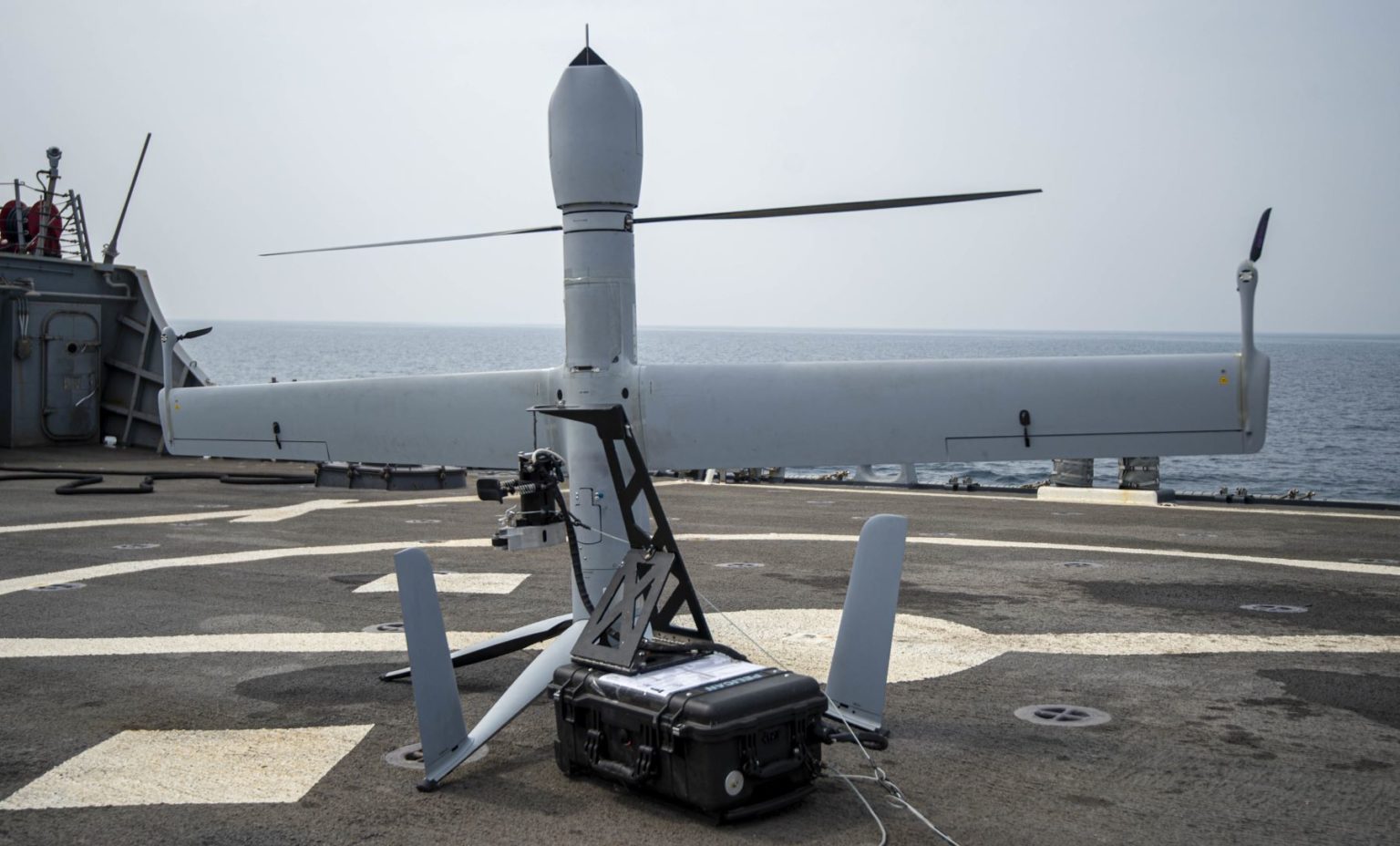 L'US Navy teste le drone de surveillance Aerovel Flexrotor ...