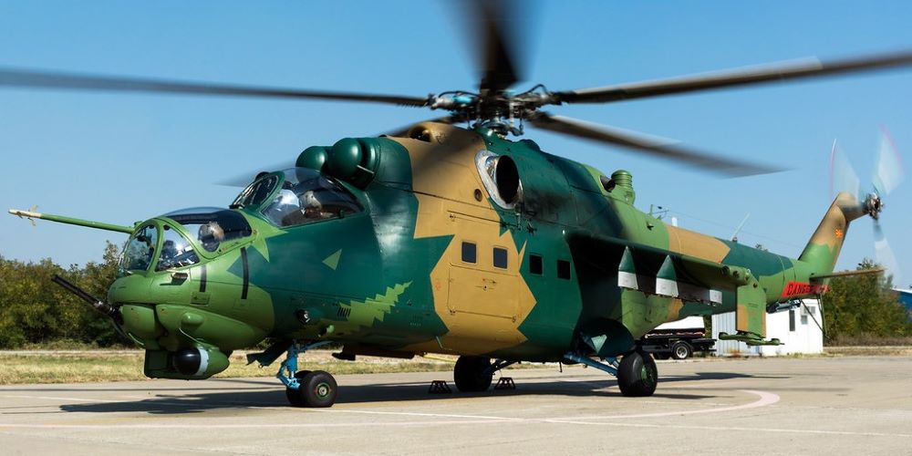 Après les Su-25 Frogfoot la Macédoine du Nord offre des Mi-24 Hind à l ...
