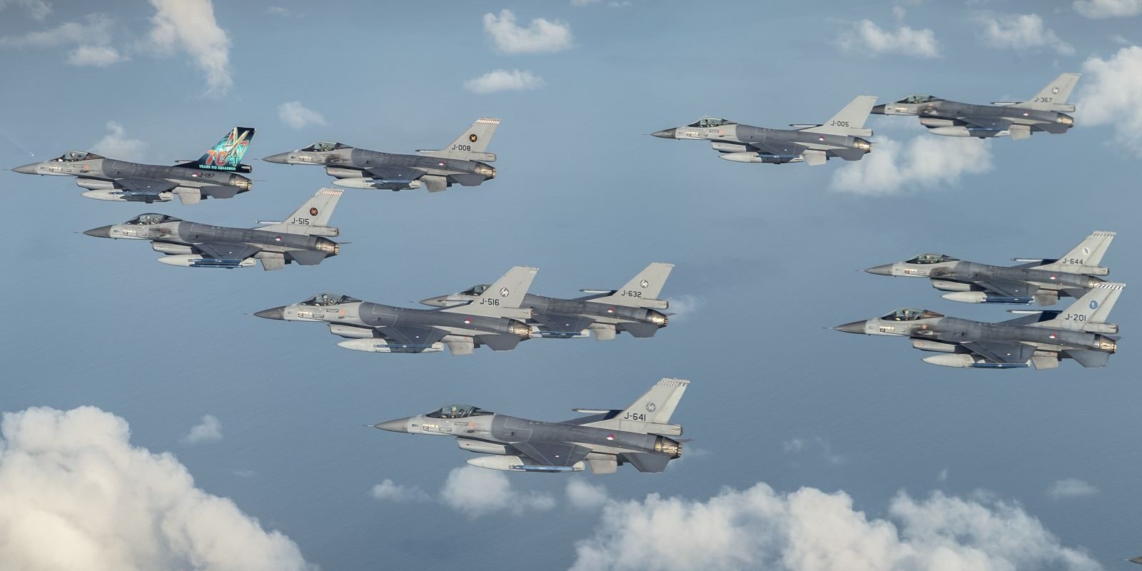 La future dotation de F-16 Fighting Falcon de l'Ukraine se précise ...