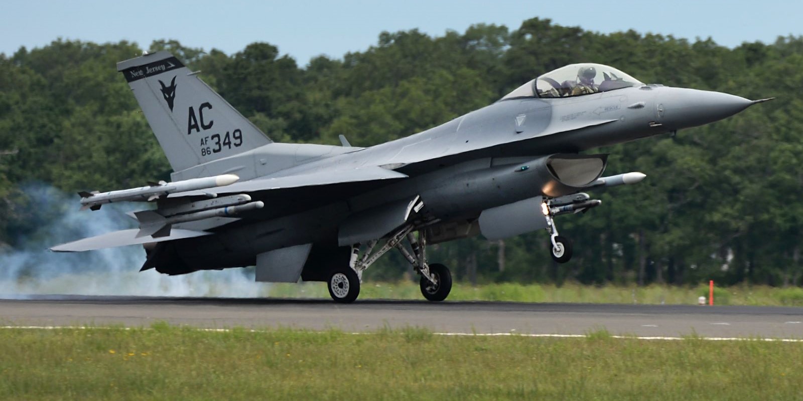 Avec leurs F-16C Fighting Falcon les "Jersey Devils" ont rejoint le Proche Orient ...