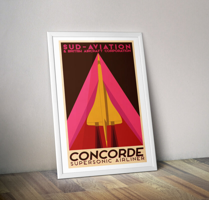 Poster "Concorde - Legendary Aircraft" — Affiches et ...