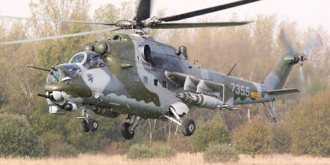 L'Ukraine reçoit ses deux derniers Mil Mi-24V Hind-E d'origine tchèque ...