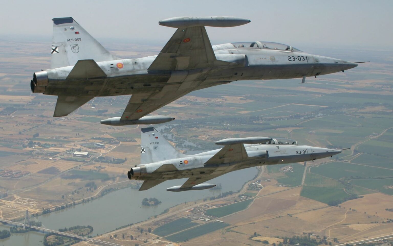 L'Espagne relance (encore) le remplacement de ses F-5M Freedom Fighter. — avionslegendaires.net