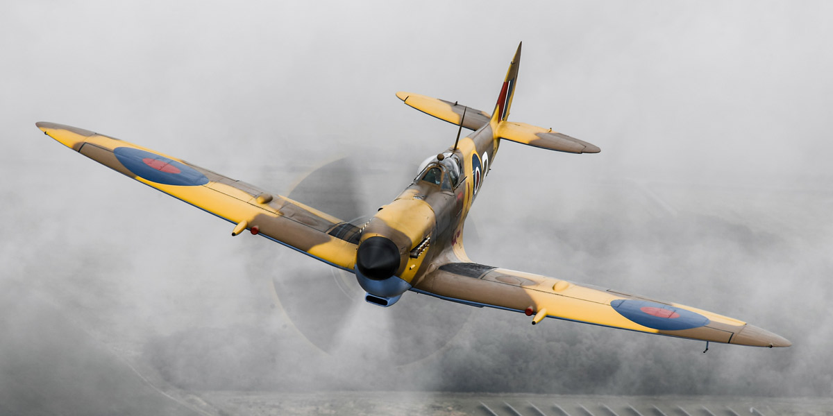 Crash mortel d'un des Supermarine Spitfire de la RAF ...