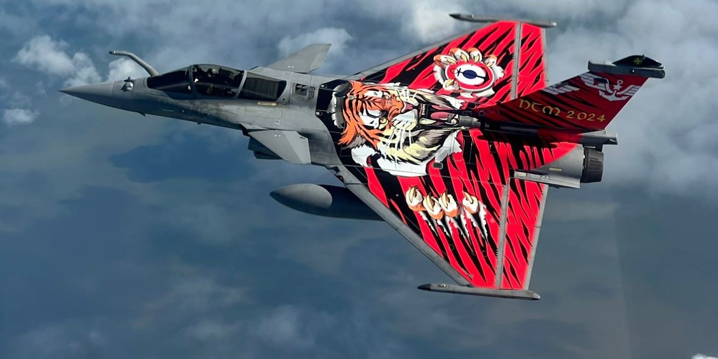 Le Rafale M de la Flottille 11F récompensé au NATO Tiger Meet 2024 ...