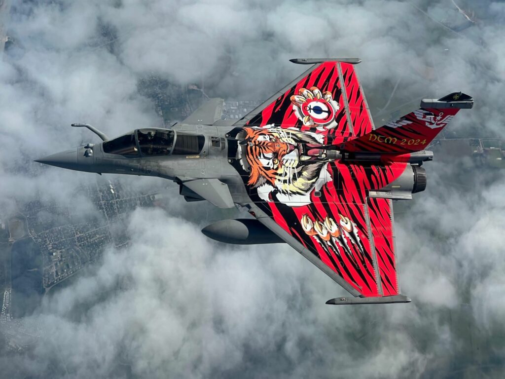 Le Rafale M de la Flottille 11F récompensé au NATO Tiger Meet 2024 ...