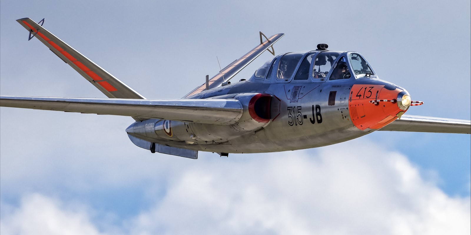 Un Fouga Magister s'est abîmé au large du Var. — avionslegendaires.net