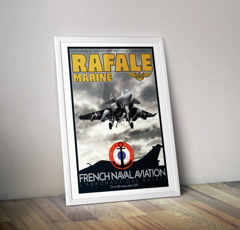Poster "Rafale Marine - French Naval Aviation" — Affiches et ...