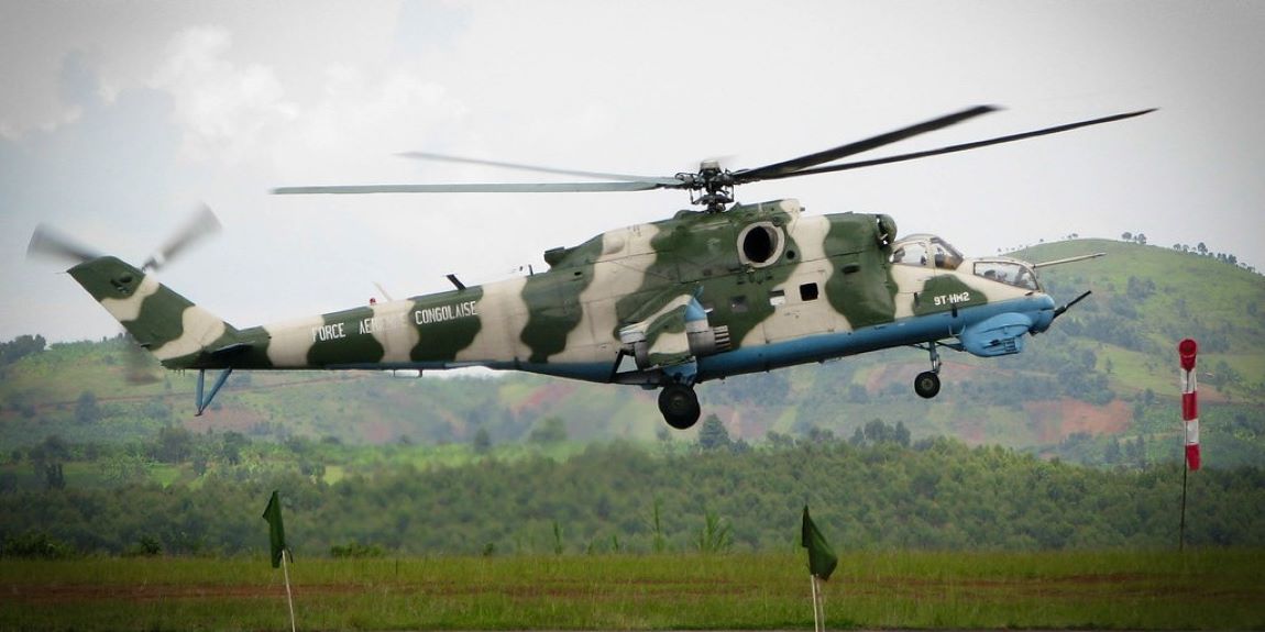 En République Démocratique du Congo un Mi-24 Hind s'écrase dans des ...