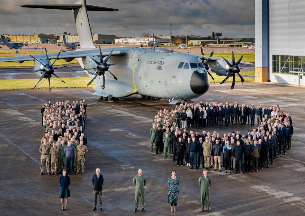 La Royal Air Force fête ses 10 ans sur Atlas C.1. — avionslegendaires.net