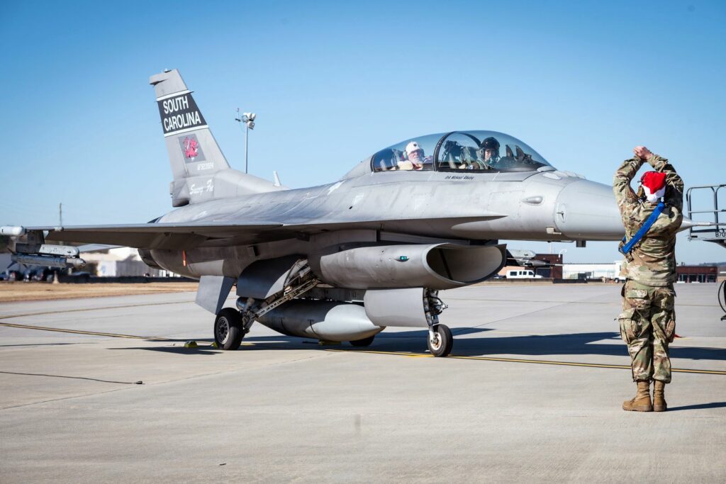 Entraînement (aéronautique) intensif pour le Père Noël ...