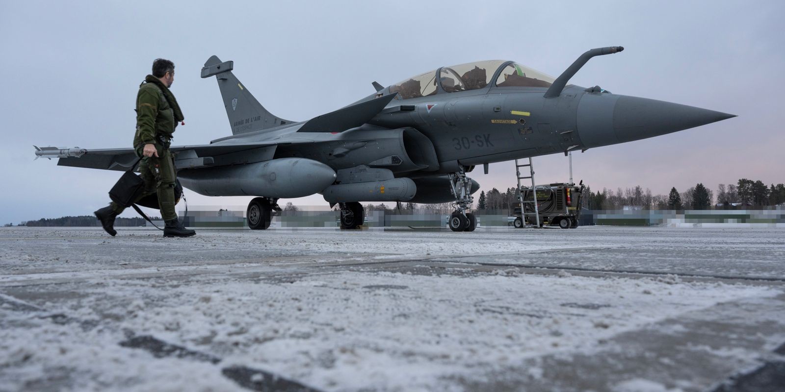 Des Rafale F4 français déployés dans le grand nord. — avionslegendaires.net